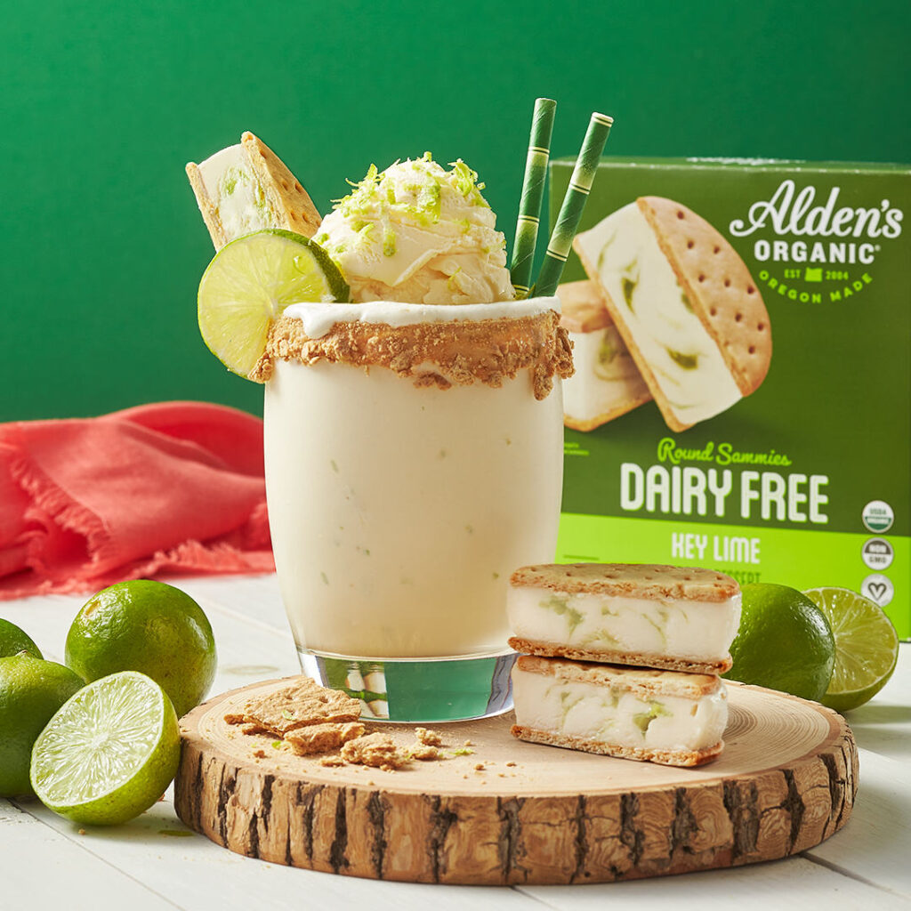 Key Lime Shake Recipe | Alden’s Organic Ice Cream