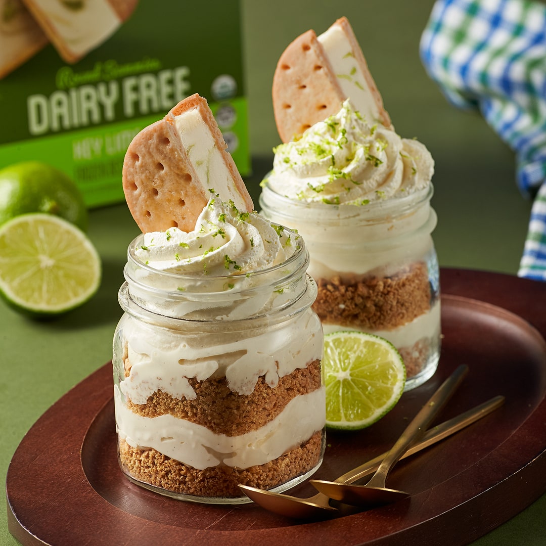Key Lime Graham Cracker Parfait Recipe - Alden’s Organic Ice Cream